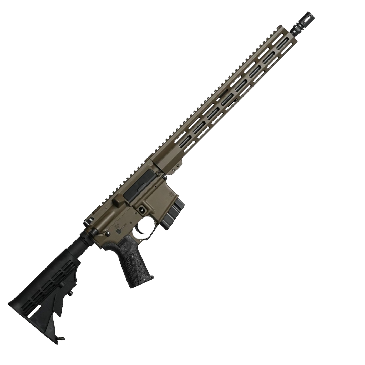 CMMG MK4 Semi-Auto Rifle - Patriot Brown Cerakote - .223 Remington/5.6 ...